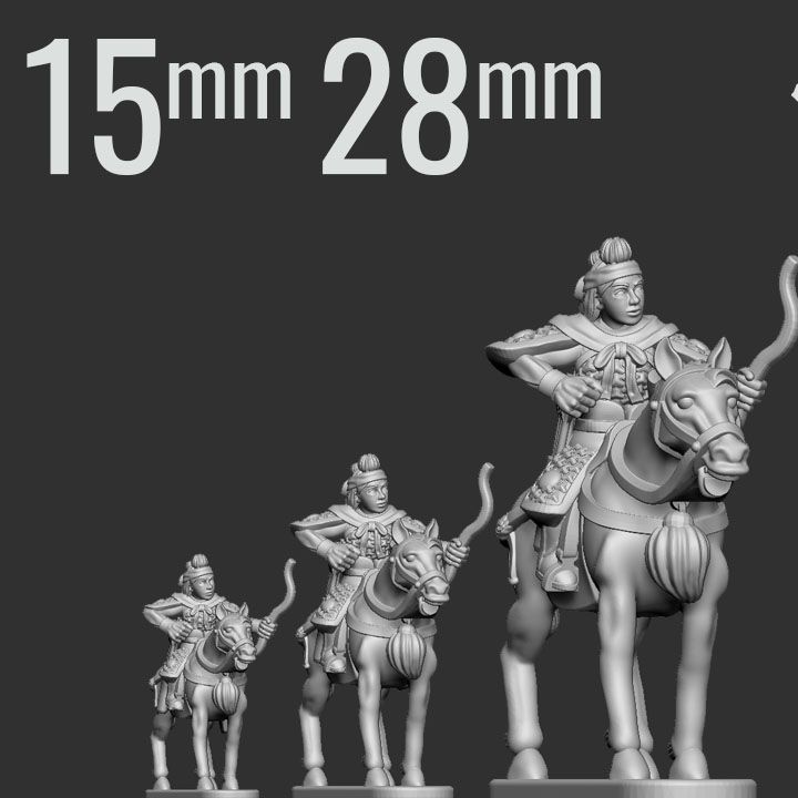 3D Printable Song Dynasty Mu Guiying by Ten Kingdoms Miniatures