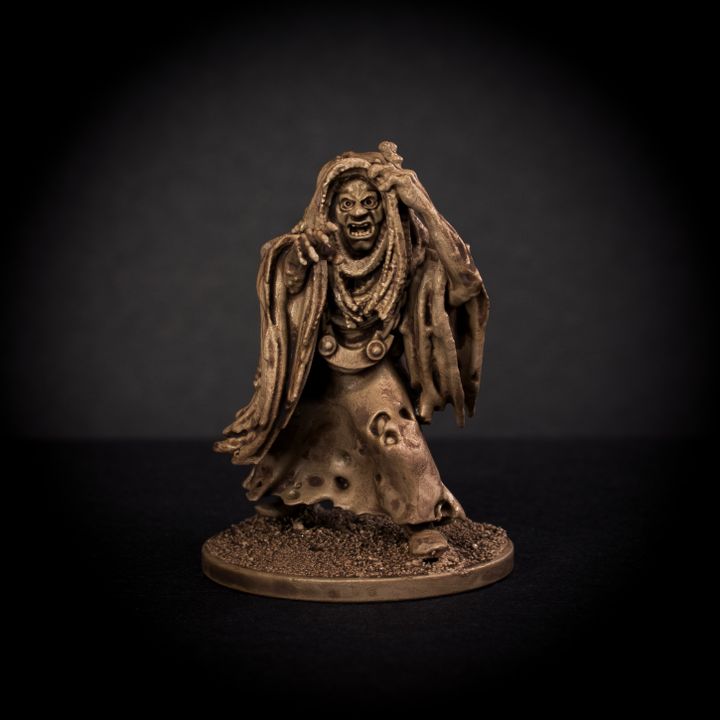3D Printable Character Set - Deth Wizards Game by Knucklebones Miniatures