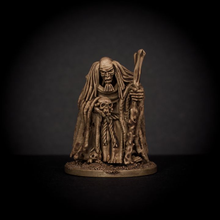 3D Printable Character Set - Deth Wizards Game by Knucklebones Miniatures