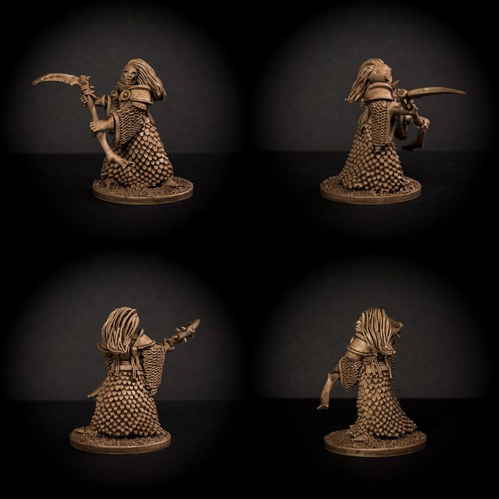 3D Printable Character Set - Deth Wizards Game by Knucklebones Miniatures