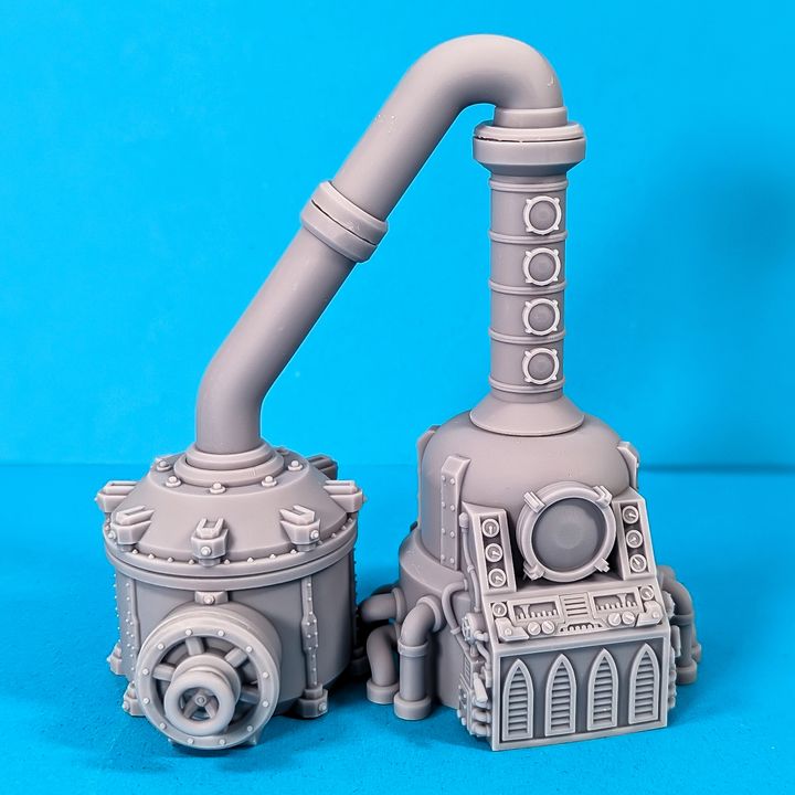 3D Printable Snakebite Distillery by Print Minis