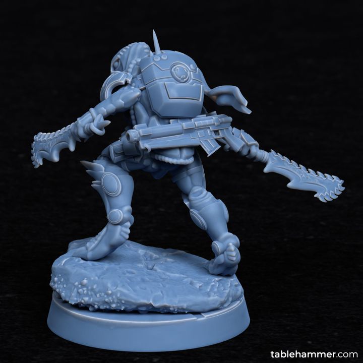 3D Printable Flesh Sculptor (Toorts hero leader) by Tablehammer
