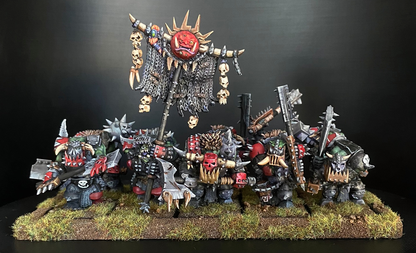 3D Printable Iron Orcs with great weapons Battle-Ready regiment (20 ...