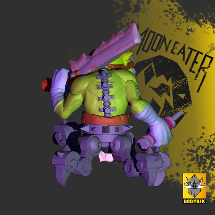 3D Printable Mooneater Dok by BADTUSK GAME