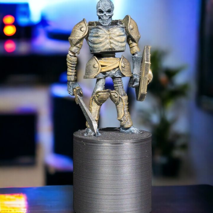 3D Printable Feeble Warrior by Stlflix