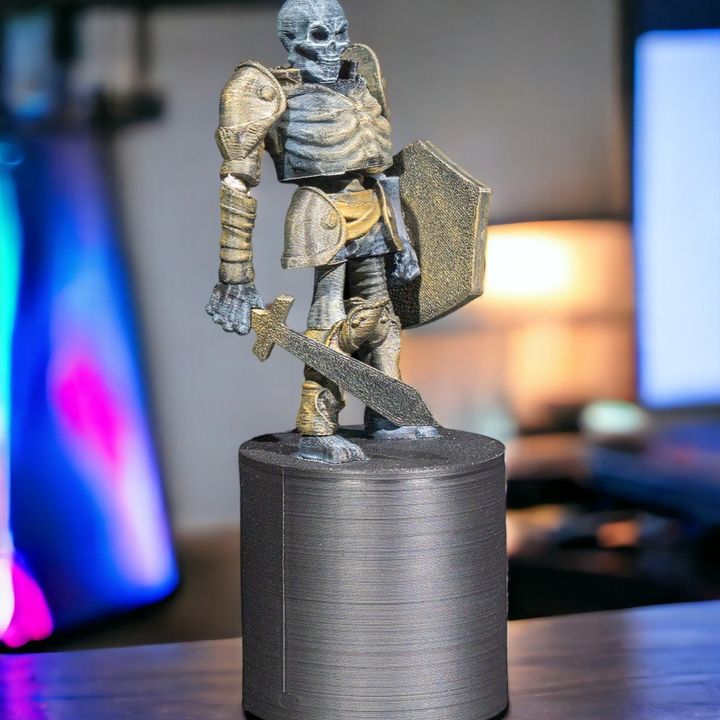 3D Printable Feeble Warrior by Stlflix