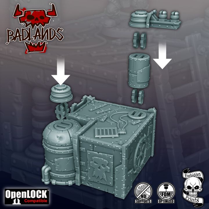 3D Printable Sample For Tribes June 2024! by Forbidden Prints