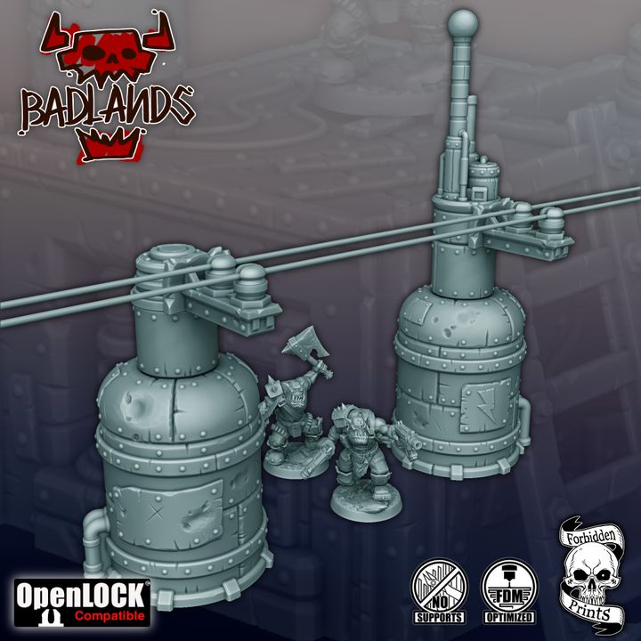 3D Printable Sample For Tribes June 2024! by Forbidden Prints