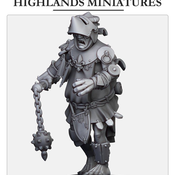 3D Printable Gallia Giant - Highlands Miniatures by Highlands Miniatures