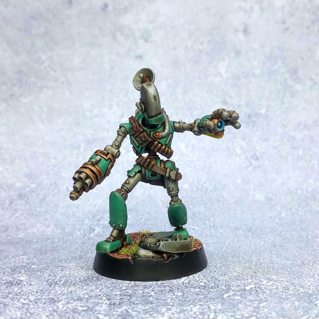 3D Printable 3T-H05 the Robot, Modular Build-a-Bot Miniature by ...