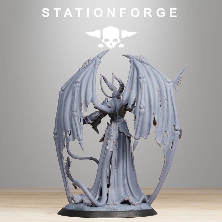 3D Printable Demon Queen by Station Forge