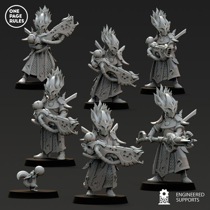 3D Printable High Elf Fleets - Release #3 by One Page Rules