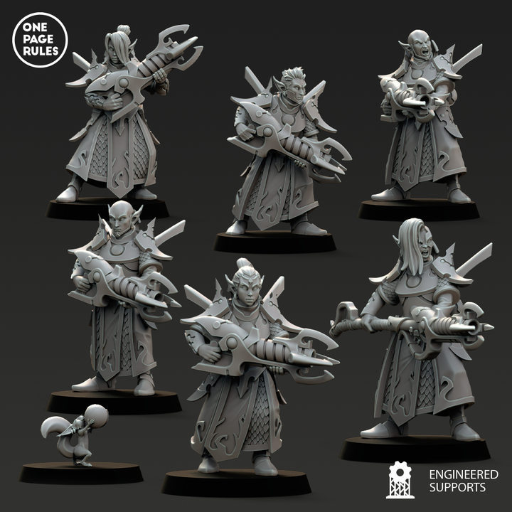 3D Printable High Elf Fleets - Release #3 by One Page Rules