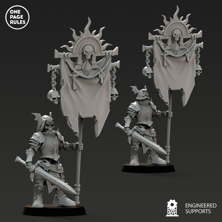 3D Printable Vampiric Undead - Army Bundle #1 by One Page Rules