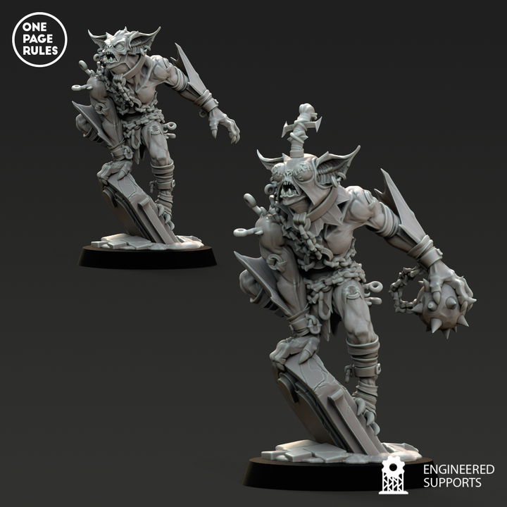 3D Printable Vampiric Undead - Army Bundle #1 by One Page Rules
