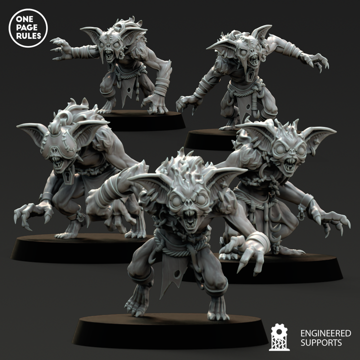 3D Printable Vampiric Undead - Army Bundle #1 by One Page Rules