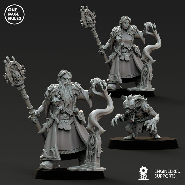 3D Printable Vampiric Undead - Army Bundle #1 by One Page Rules