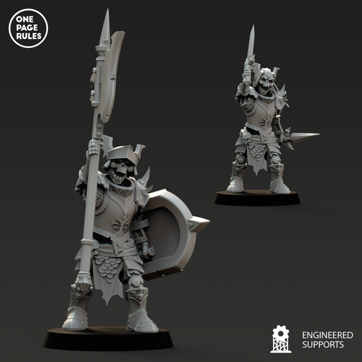 3D Printable Vampiric Undead - Army Bundle #1 by One Page Rules