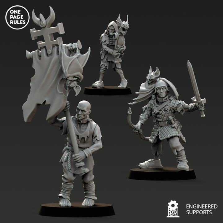 3D Printable Vampiric Undead - Army Bundle #2 by One Page Rules