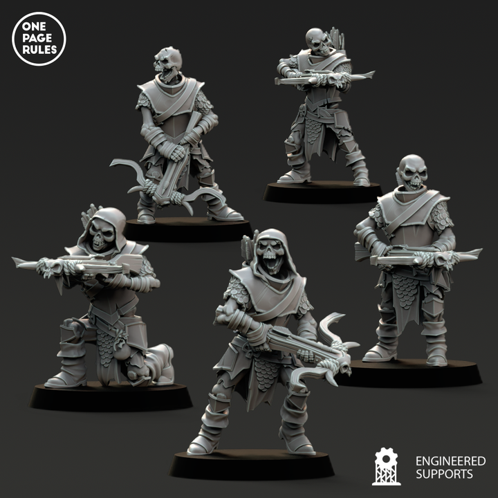 3D Printable Vampiric Undead - Army Bundle #3 by One Page Rules