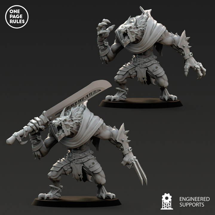 3D Printable Vampiric Undead - Army Bundle #3 by One Page Rules
