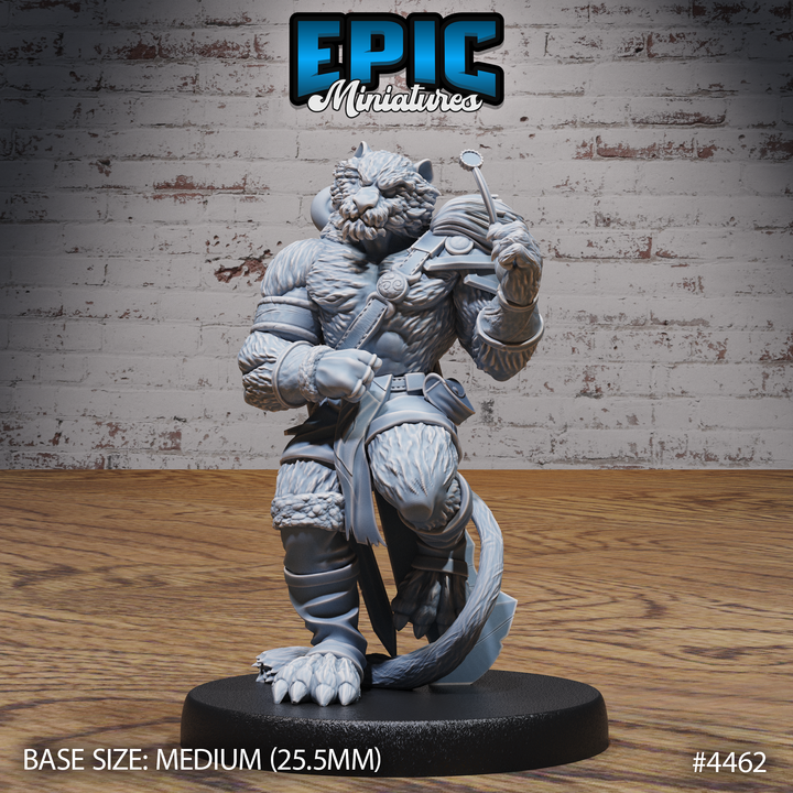 3D Printable Tiger Folk Adventurer Set / Predator Cat / Catfolk ...