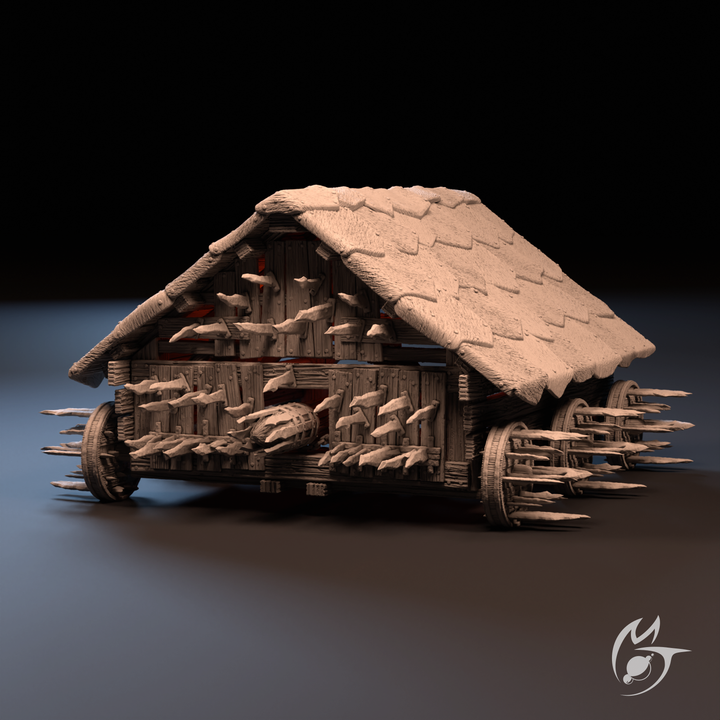 3D Printable Ram - Siege Terrain by Making Tlon