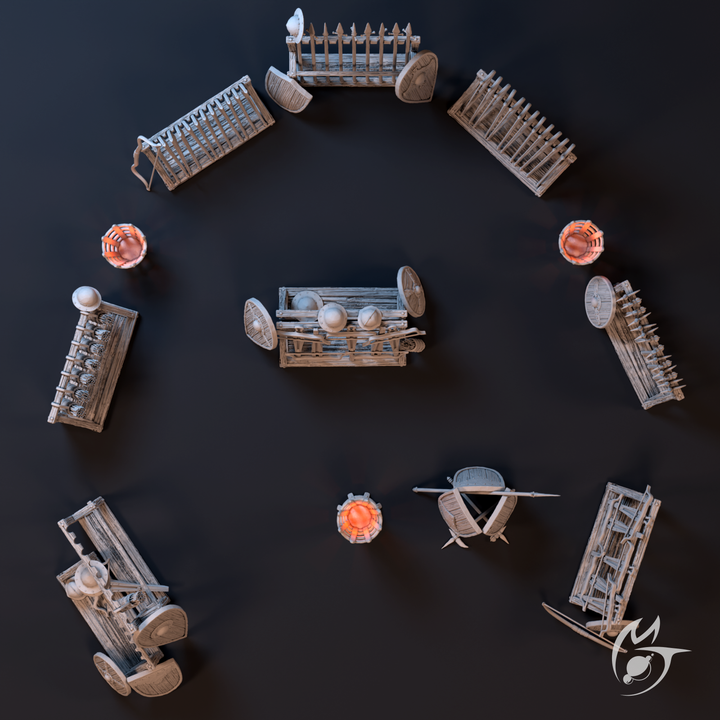 3D Printable Garrison Armory Terrain by Making Tlon