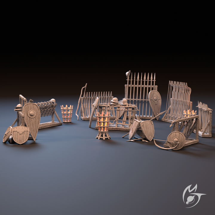 3D Printable Garrison Armory Terrain by Making Tlon