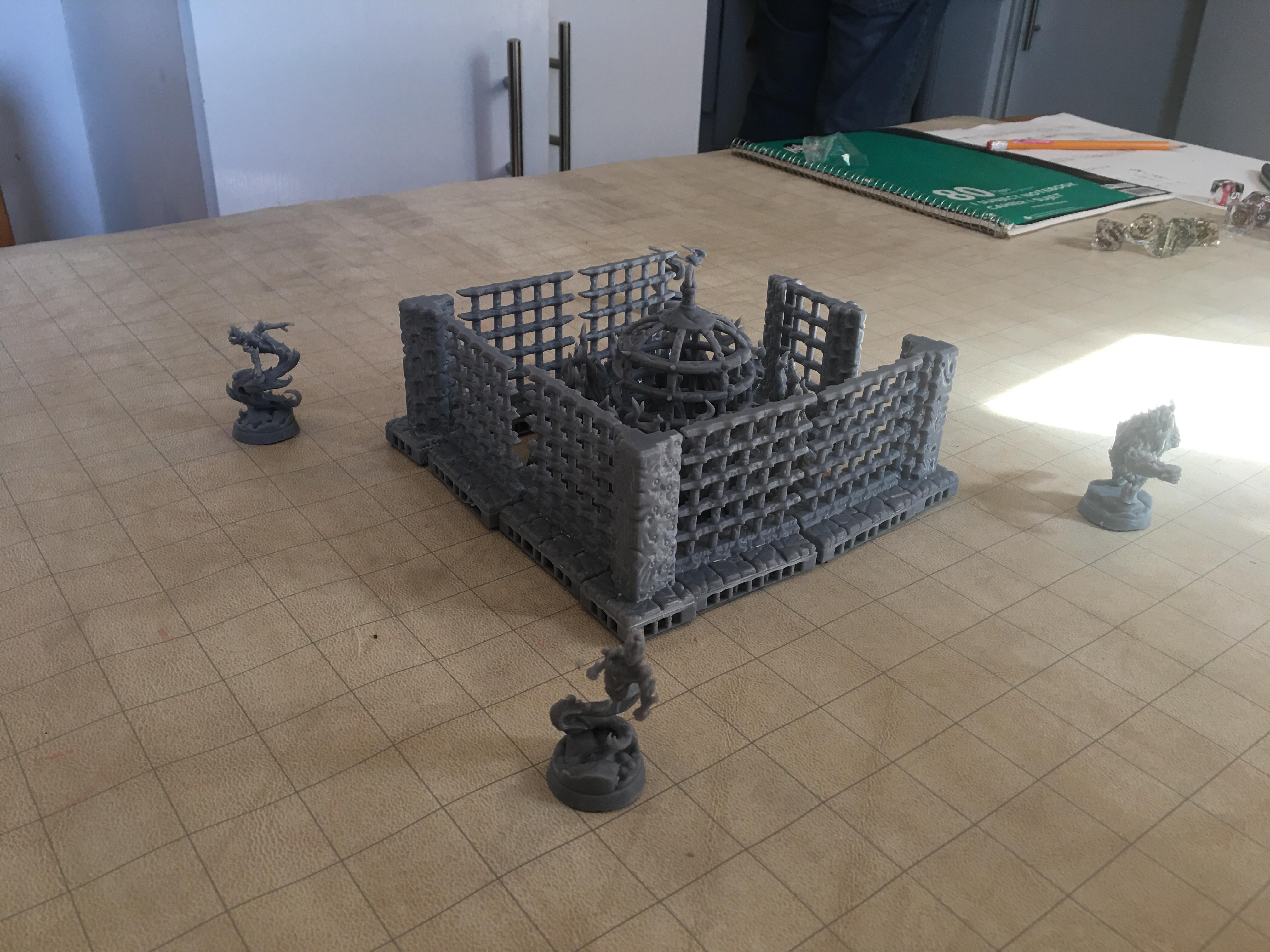 3D Printable Prison of hell - OpenLock Modular by Threat Factory