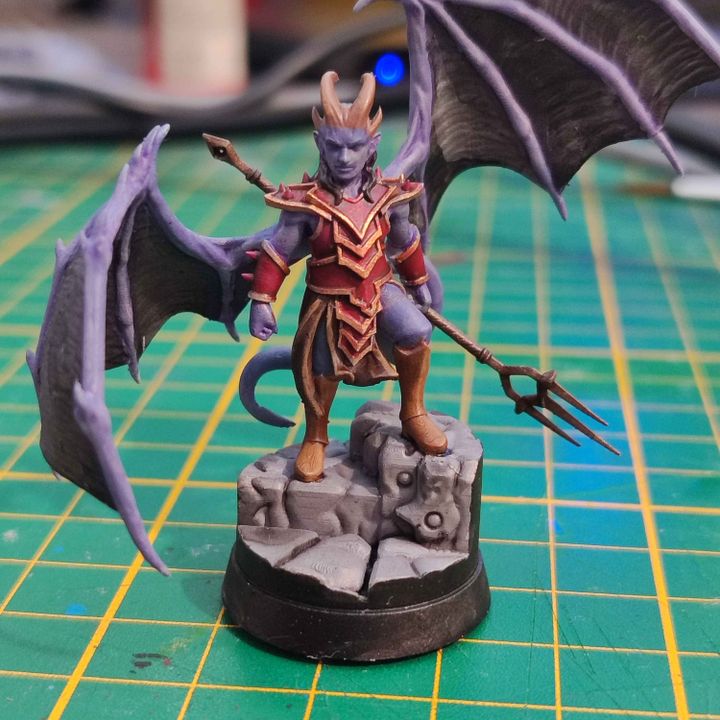 3D Print of Cambion leader by kubajadczak