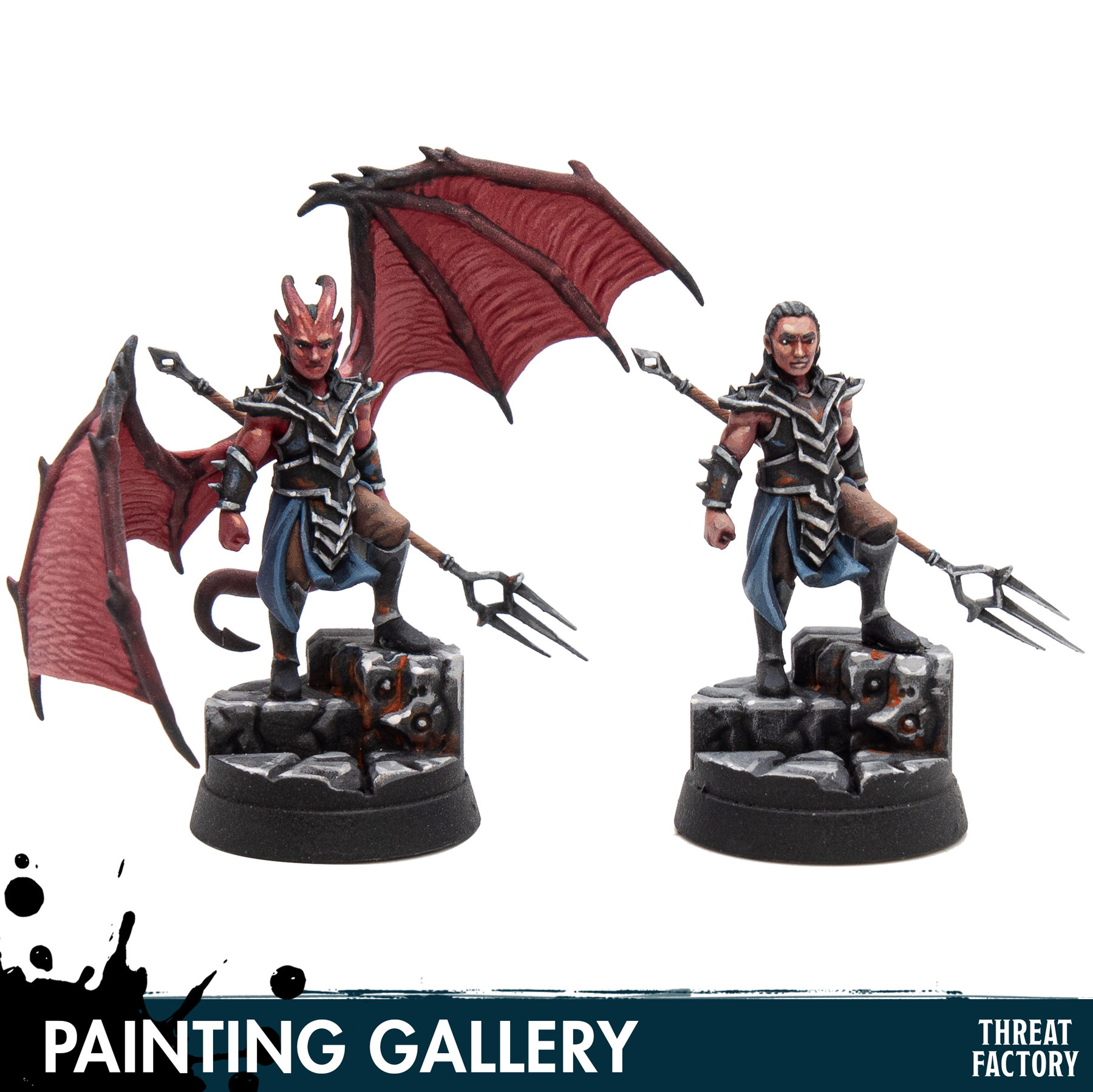 3D Printable Cambion leader by Threat Factory