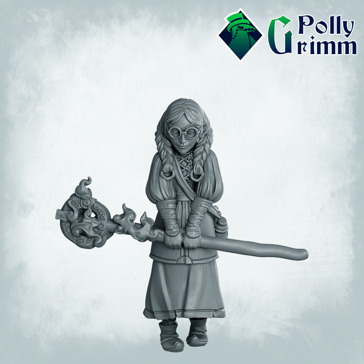 3D Printable Fantasy and dnd miniatures for tabletop games. Magical ...