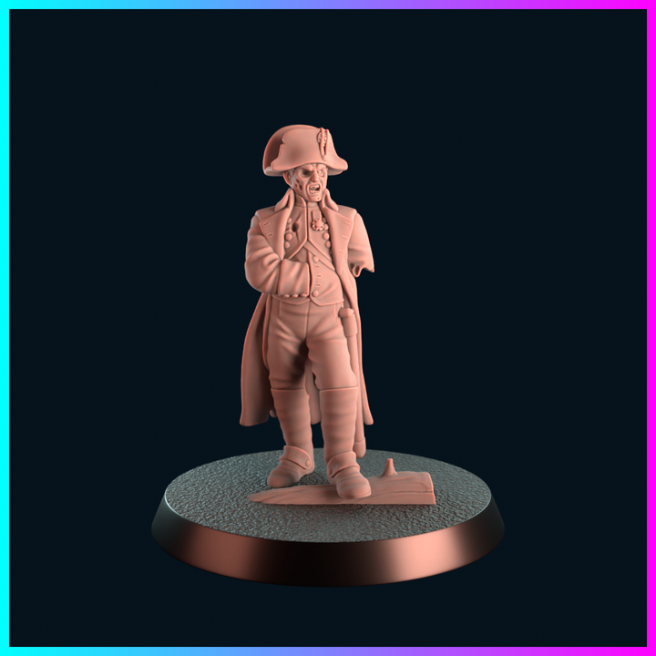 3D Printable Napoleonic Dread - Nemesis Napoleon by koolkiwi Miniatures