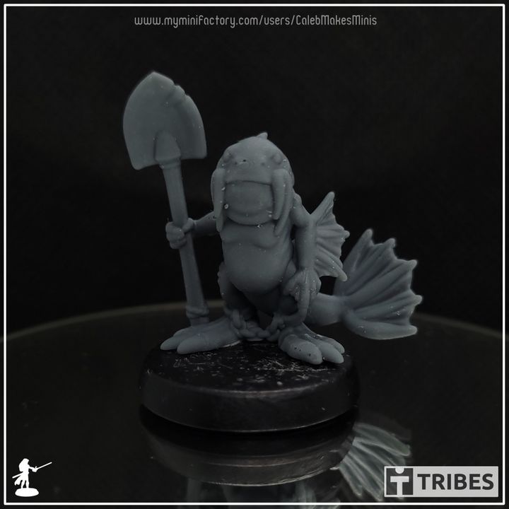 3D Printable Fishmen Series [PRE-SUPPORTED] | Complete Collection ...
