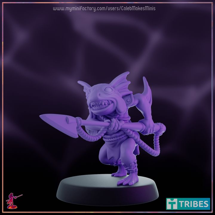 3D Printable Fishmen Series [PRE-SUPPORTED] | Complete Collection ...