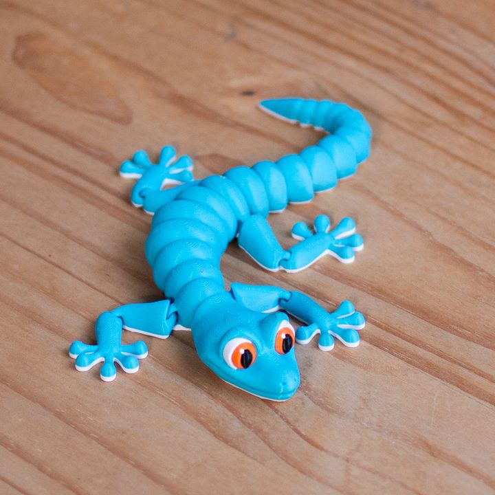 3D Printable LIZARD ARTICULATED, FLEXI by Rogi Studios
