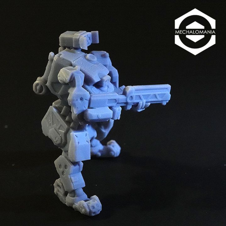 3D Printable T99 BCV: Machinegun and Rocket (mech) by Rattapoom Kotchapong