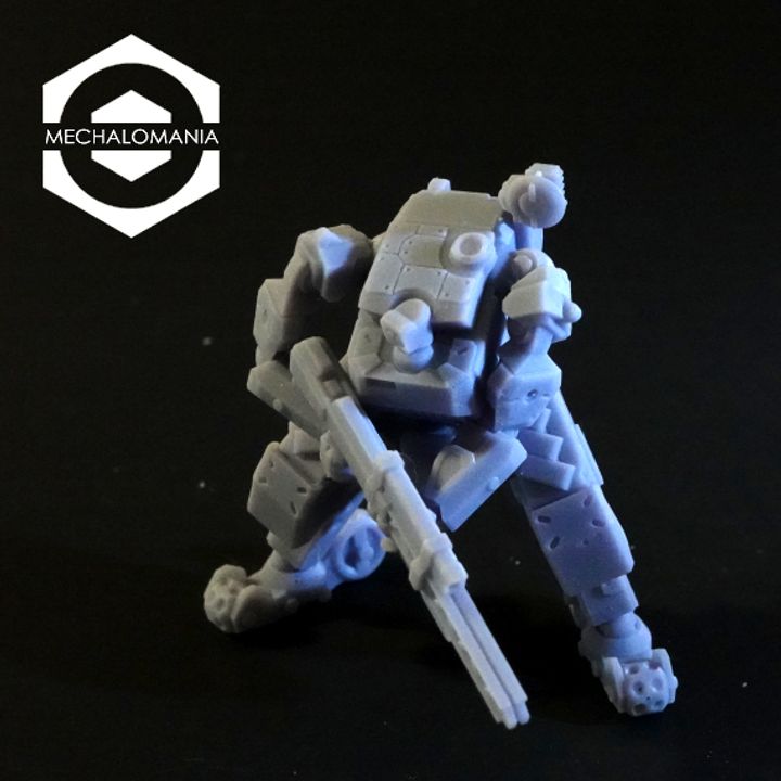 3D Printable T99 BCV: Railgun (mech) by Rattapoom Kotchapong