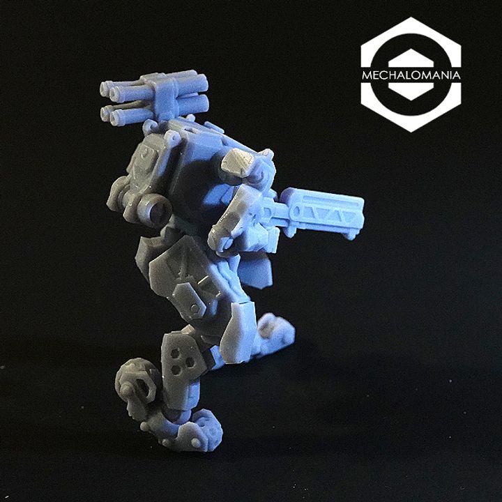3D Printable T99 BCV: Missile Carrier (mech) by Rattapoom Kotchapong