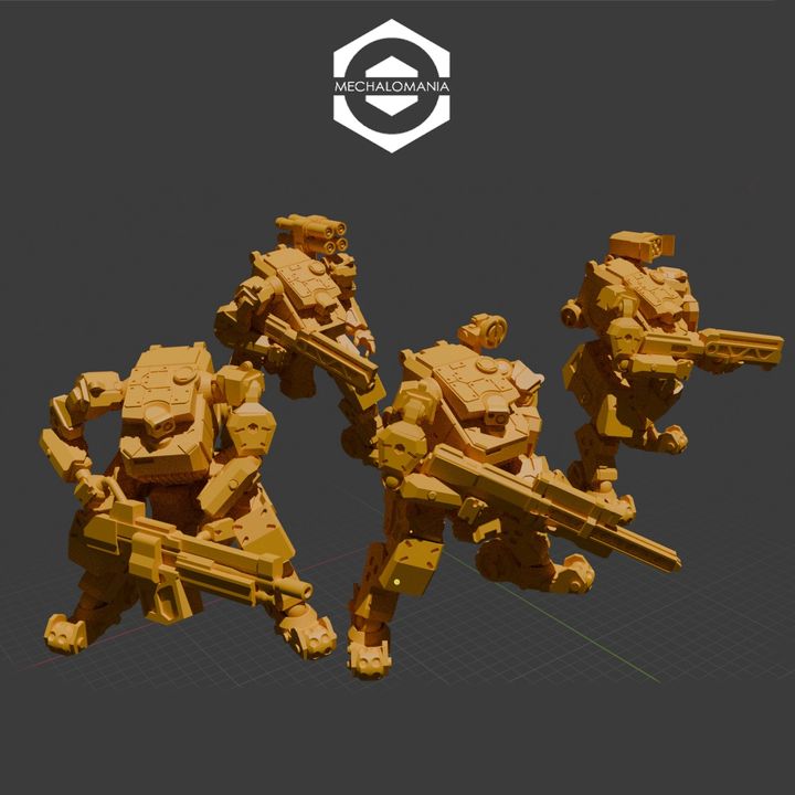 3D Printable T99 BCV: Missile Carrier (mech) by Rattapoom Kotchapong