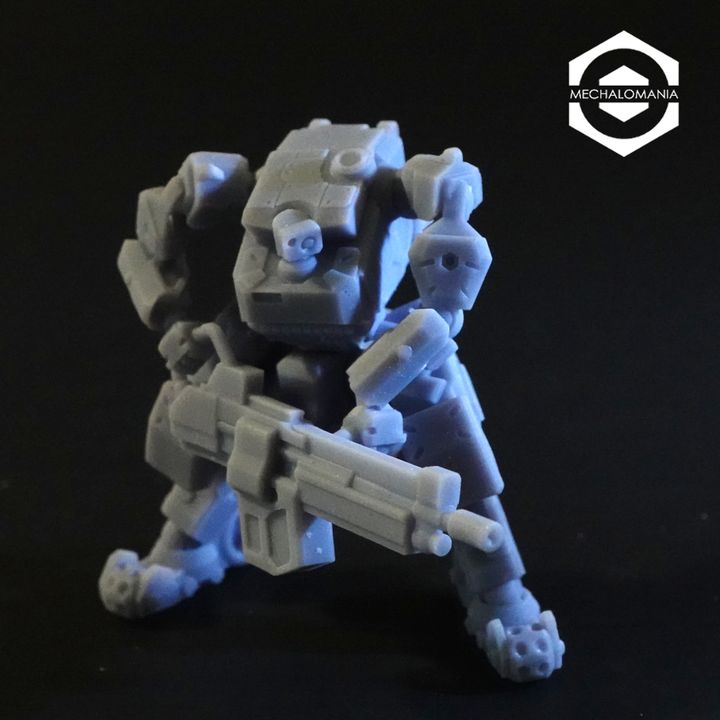 3D Printable T99 BCV: Smartgun (mech) by Rattapoom Kotchapong