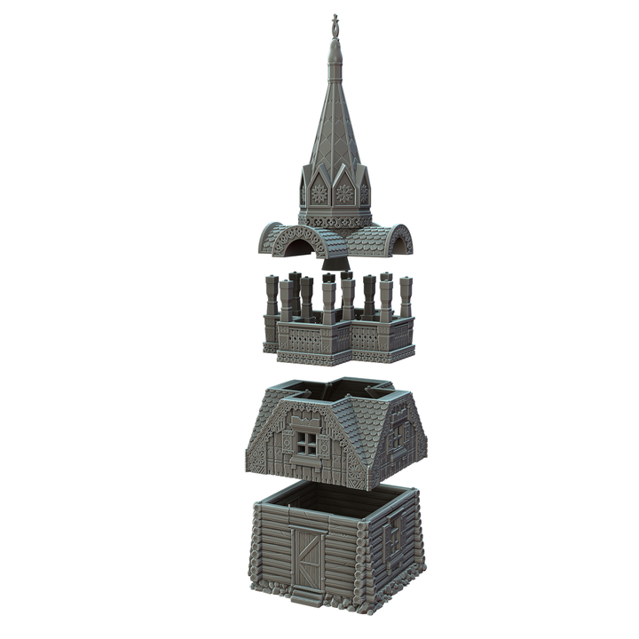 3D Printable Border Tower by Multiverse