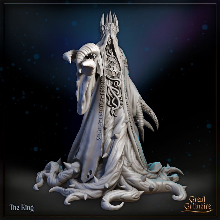 3D Printable The King by Great Grimoire