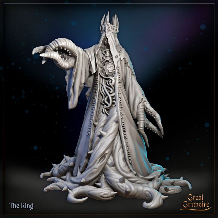 3D Printable The King by Great Grimoire