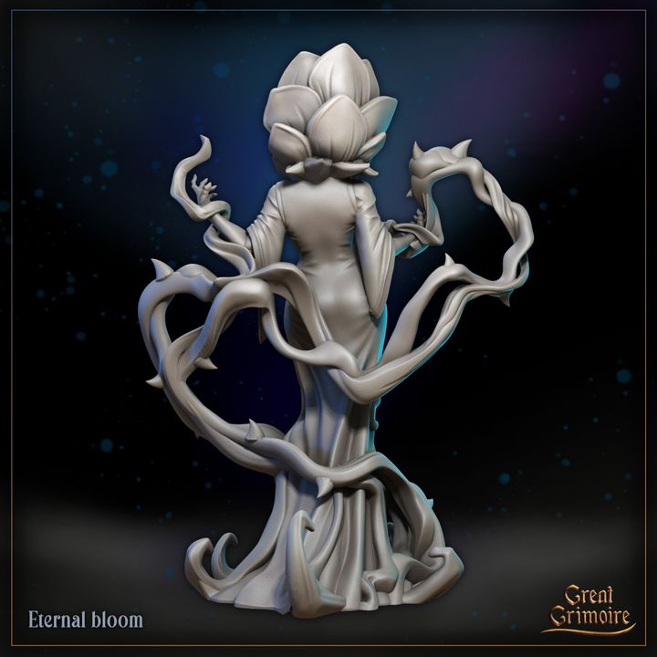 3D Printable Eternal bloom by Great Grimoire