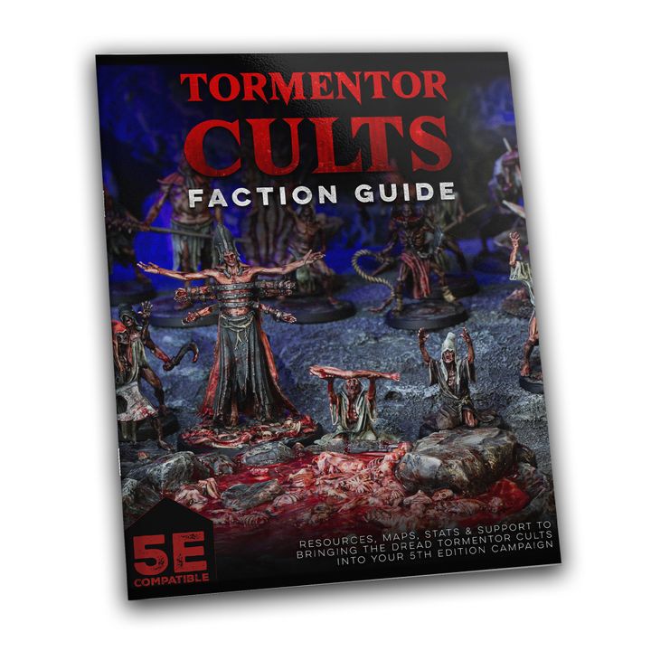 3D Printable Tormentor Cults - 5E Campaign Pack by Bestiarum Miniatures