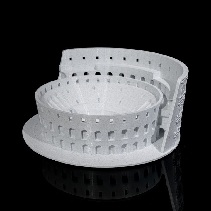 3D Printable Il Colosseo by Stlflix