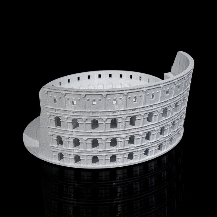 3D Printable Il Colosseo by Stlflix