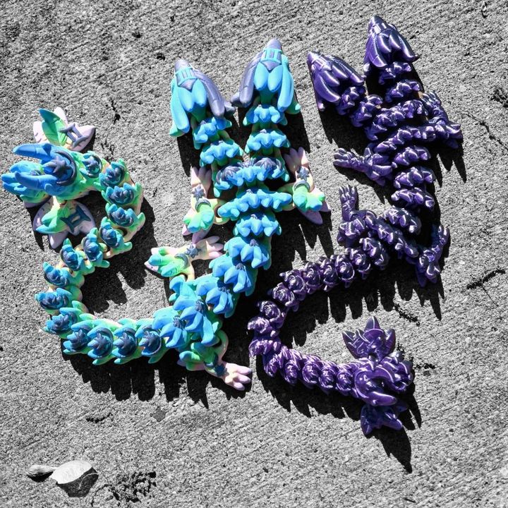 3D Printable Gemini Dragon by The Dragon's Den
